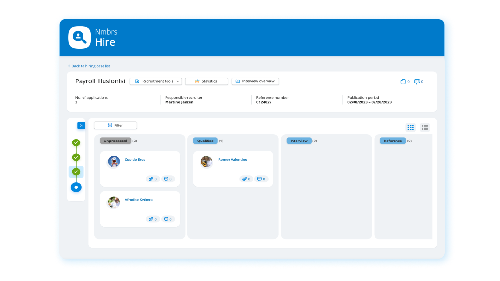 Nmbrs | Product tour langs onze features