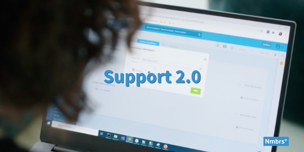 Support bij Nmbrs wordt steeds sneller en efficiënter
